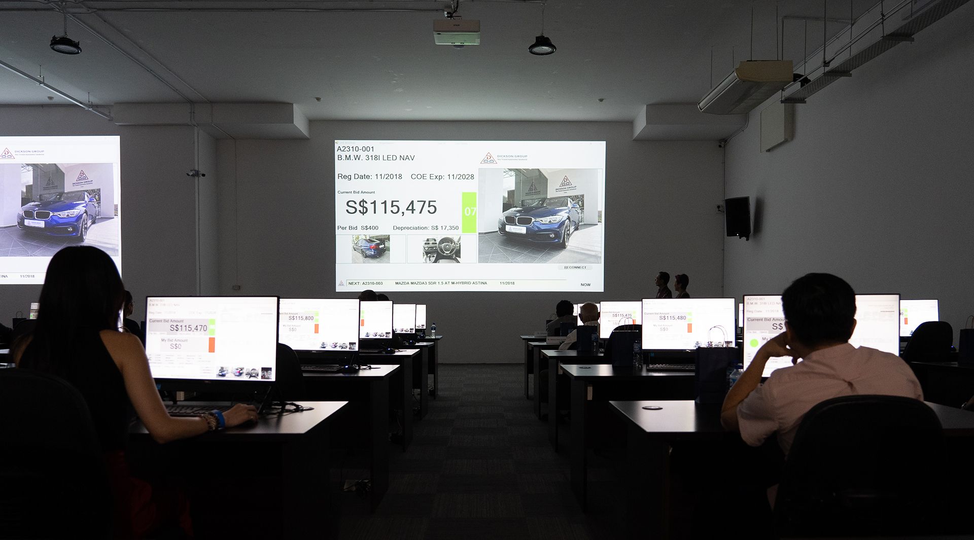 Singapore’s First Physical Live Car Auction | Dickson Auto Solution